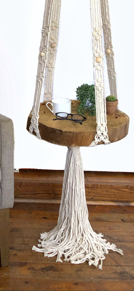 "Hanging Table" Macrame Pattern – Home Vibes